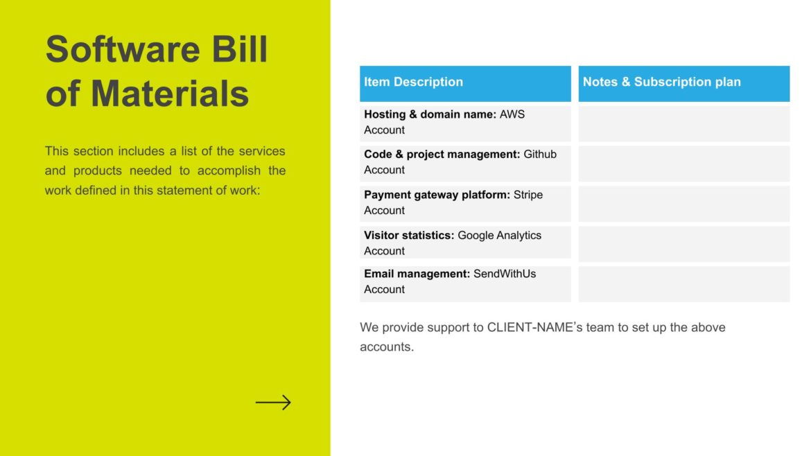 Your guide to writing the Statement Of Work (Download Free SOW Template ...