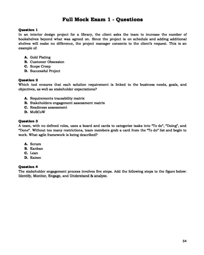 CAPM Mock Practice Tests - Yassine Tounsi