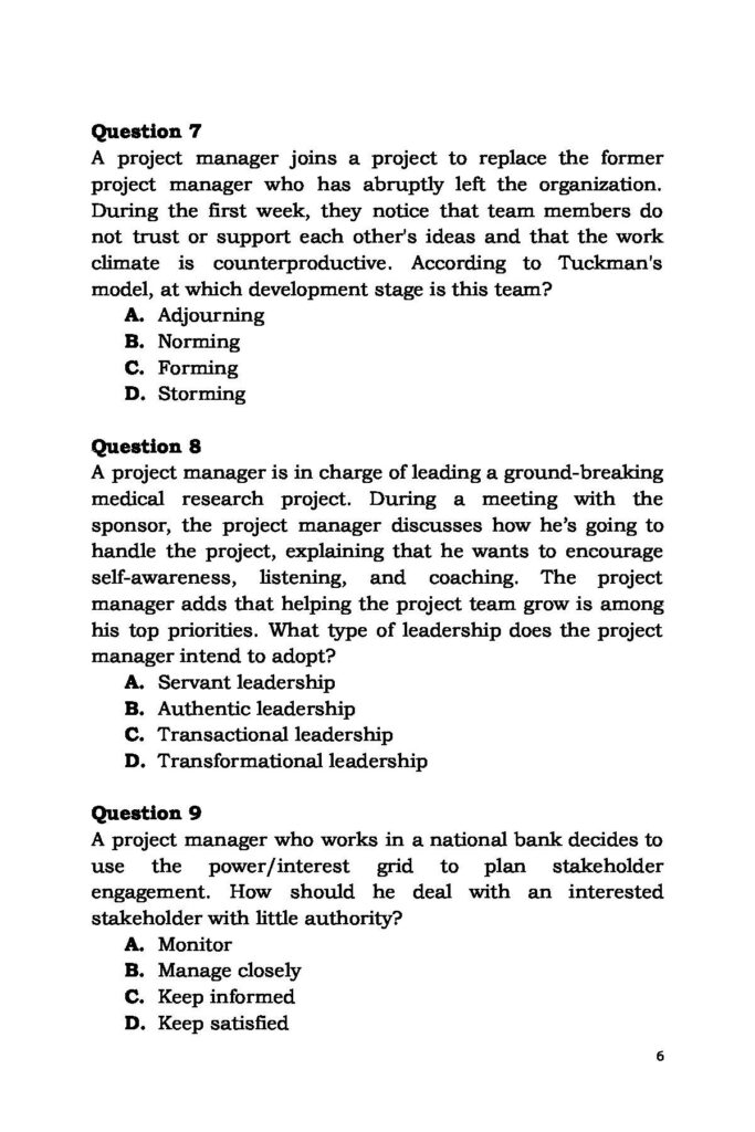 PMP Mock Practice Tests – Yassine Tounsi PMP Mock Practice Tests – Yassine Tounsi
